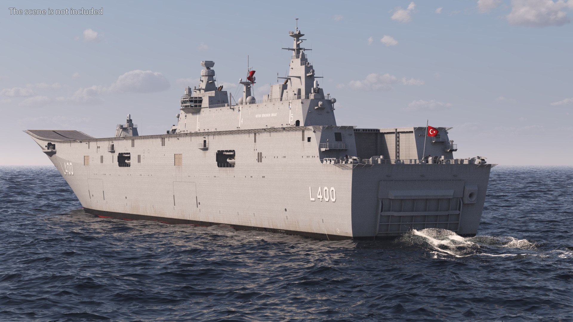 3D Model TCG Anadolu L400 - TurboSquid 2328342