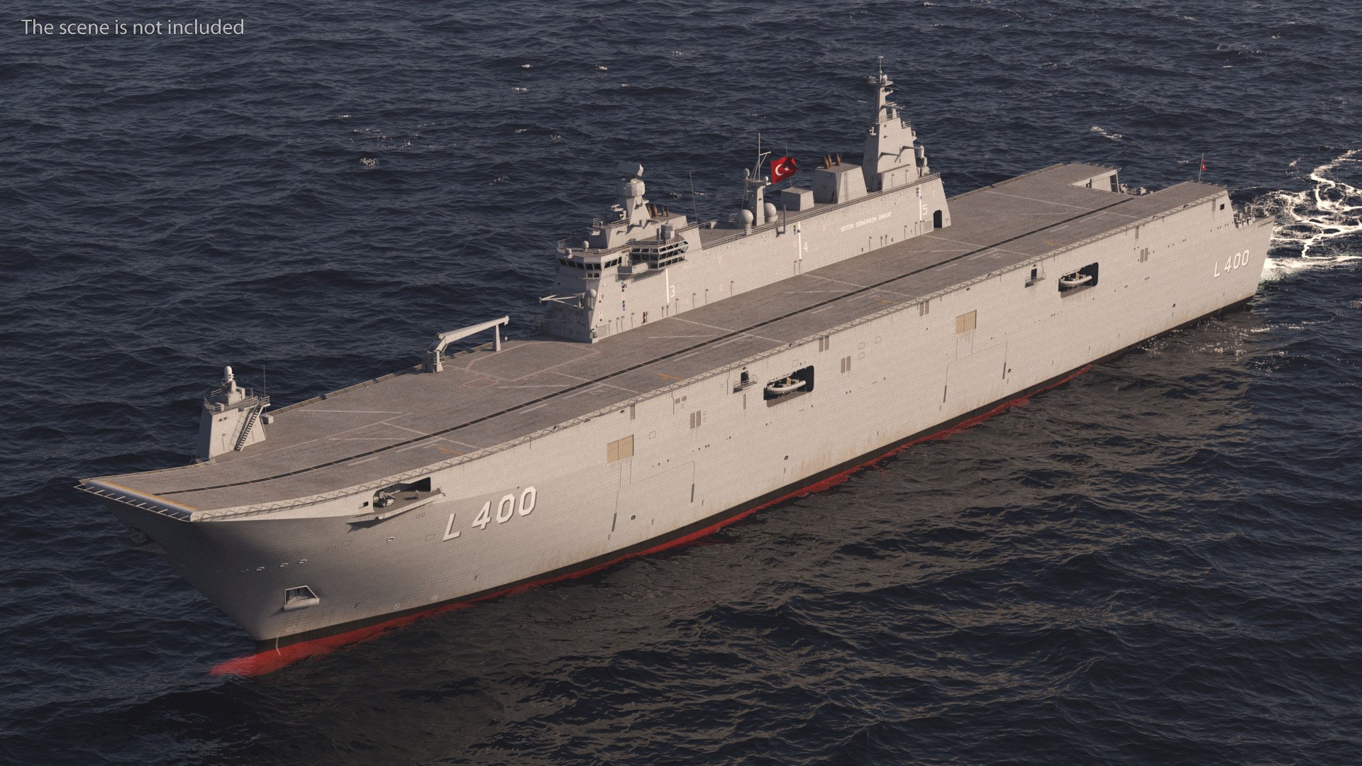 3D Model TCG Anadolu L400 - TurboSquid 2328342