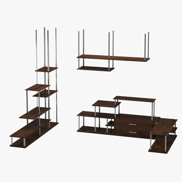3D model shelves 01 - TurboSquid 1502721
