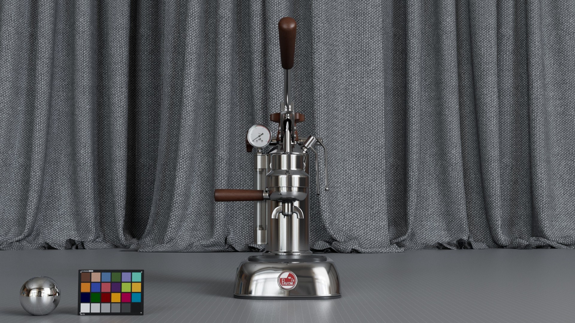 Pavoni Espresso Machine La Model - TurboSquid 1709100