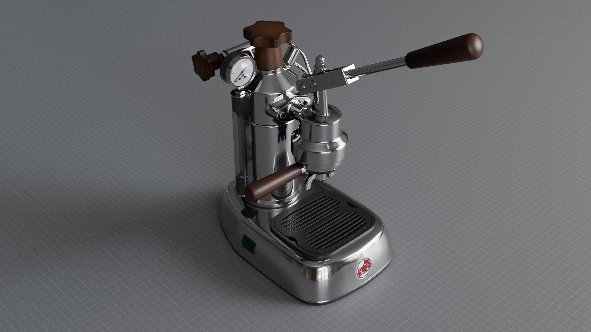 Pavoni Espresso Machine La Model - TurboSquid 1709100