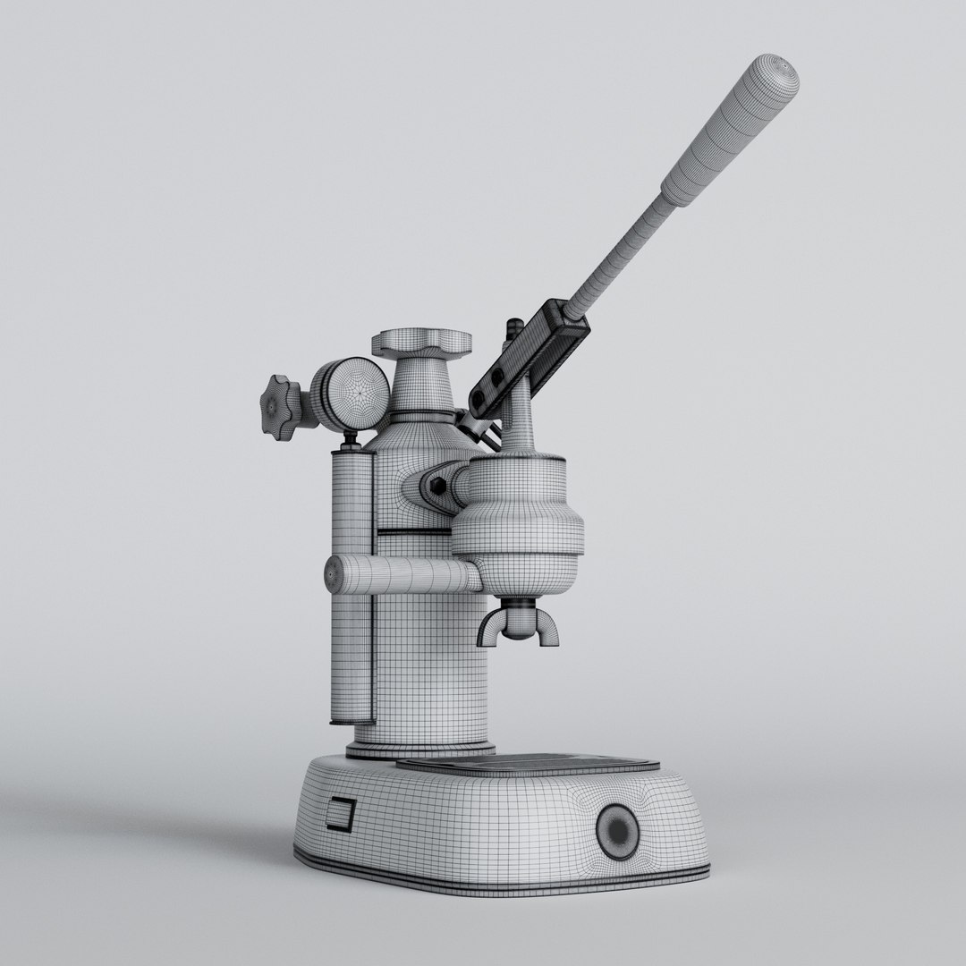 Pavoni Espresso Machine La Model - TurboSquid 1709100