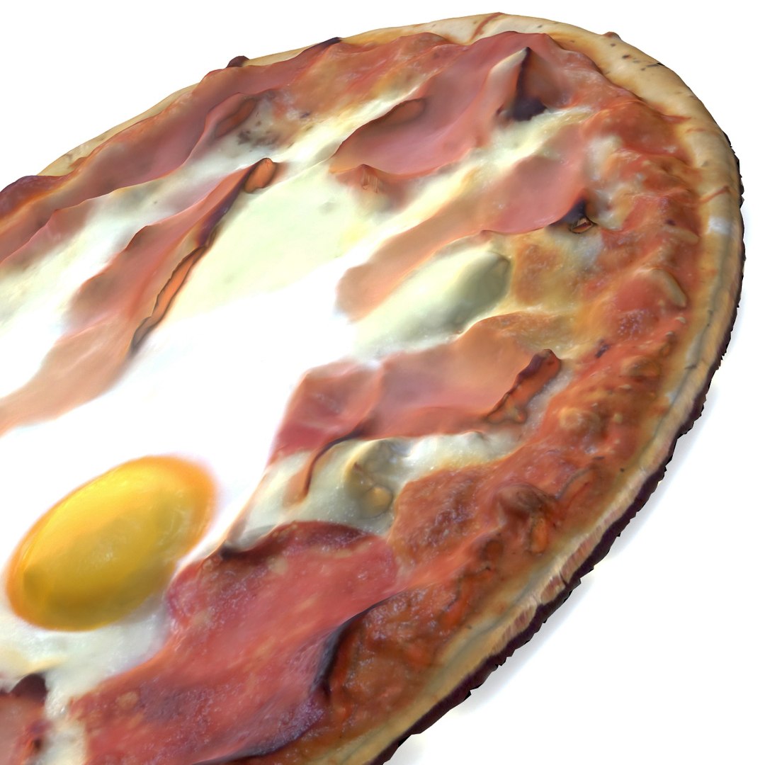 3d Realistic Pizza