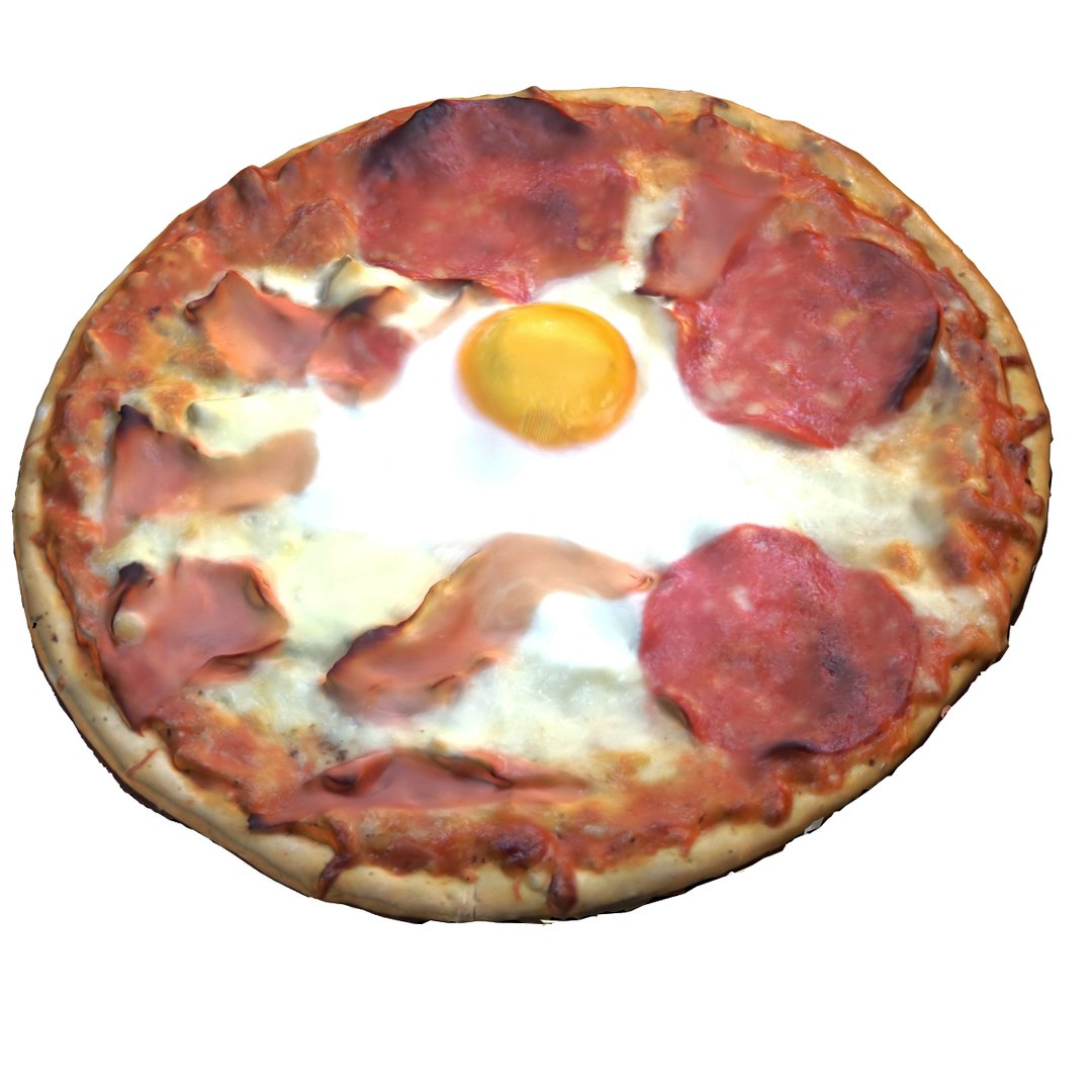 3d Realistic Pizza