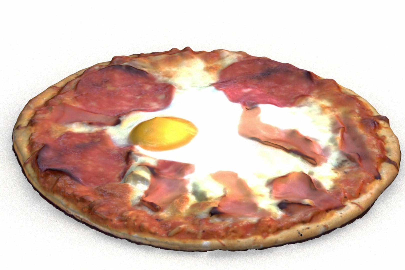 3d Realistic Pizza