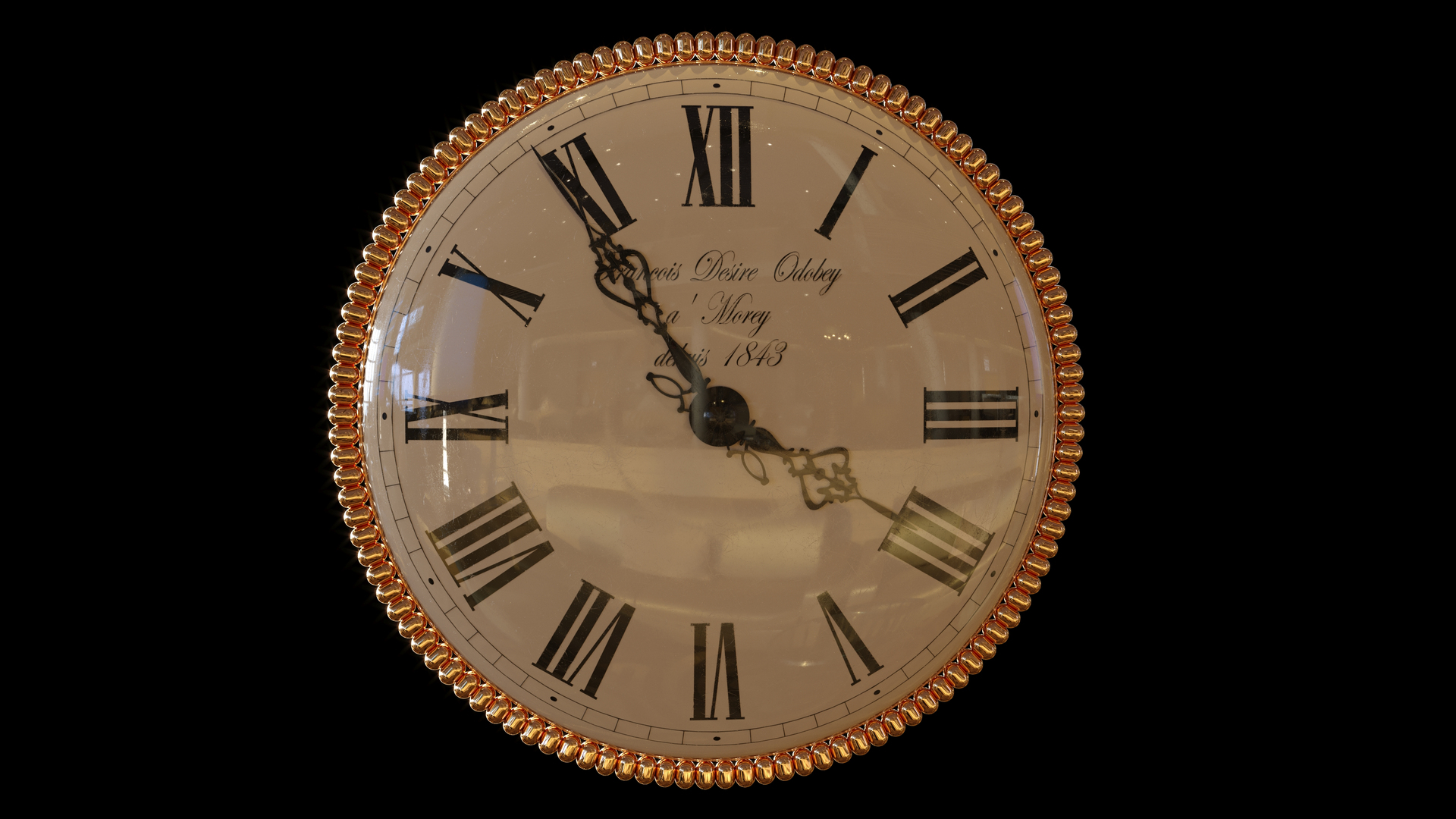 Clock Face Model - TurboSquid 1619527