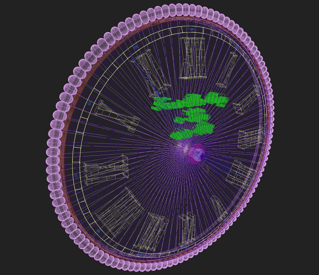 Clock Face Model - TurboSquid 1619527