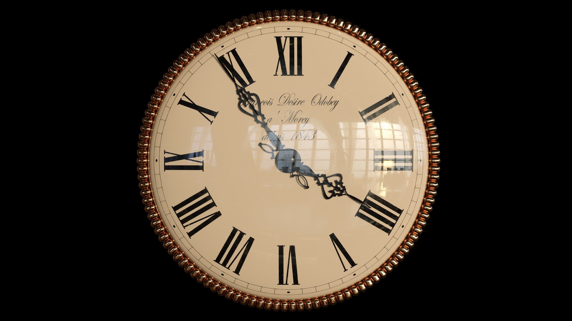 Clock Face Model - TurboSquid 1619527