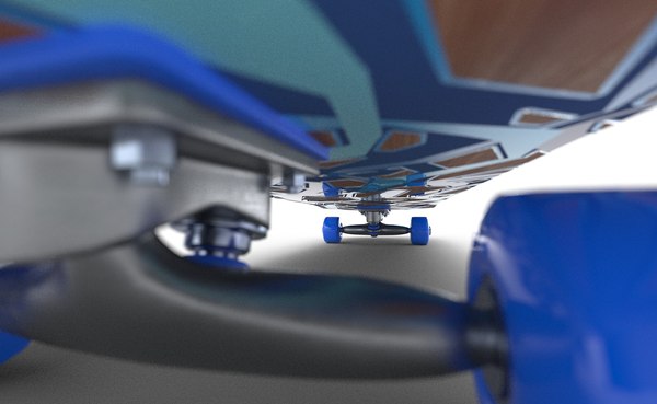 metalic pbr board 3d model