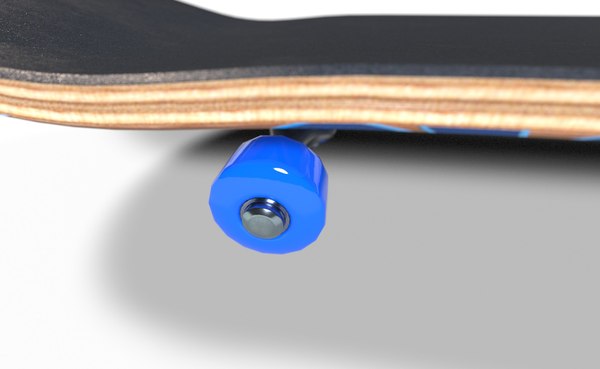 metalic pbr board 3d model