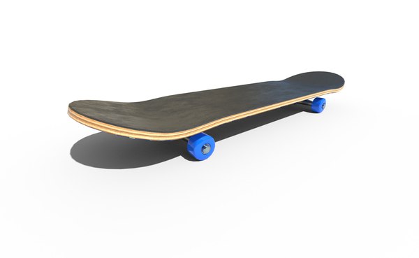 metalic pbr board 3d model
