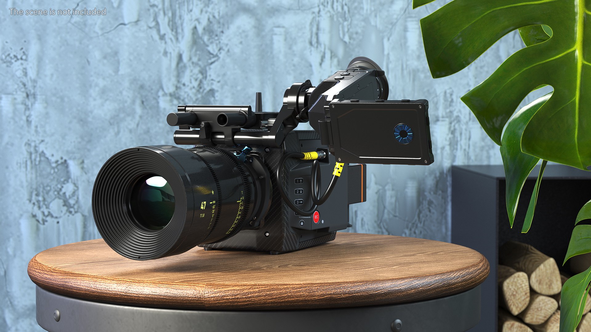 3D model Cinema Camera With ViewFinder CD - TurboSquid 1896278