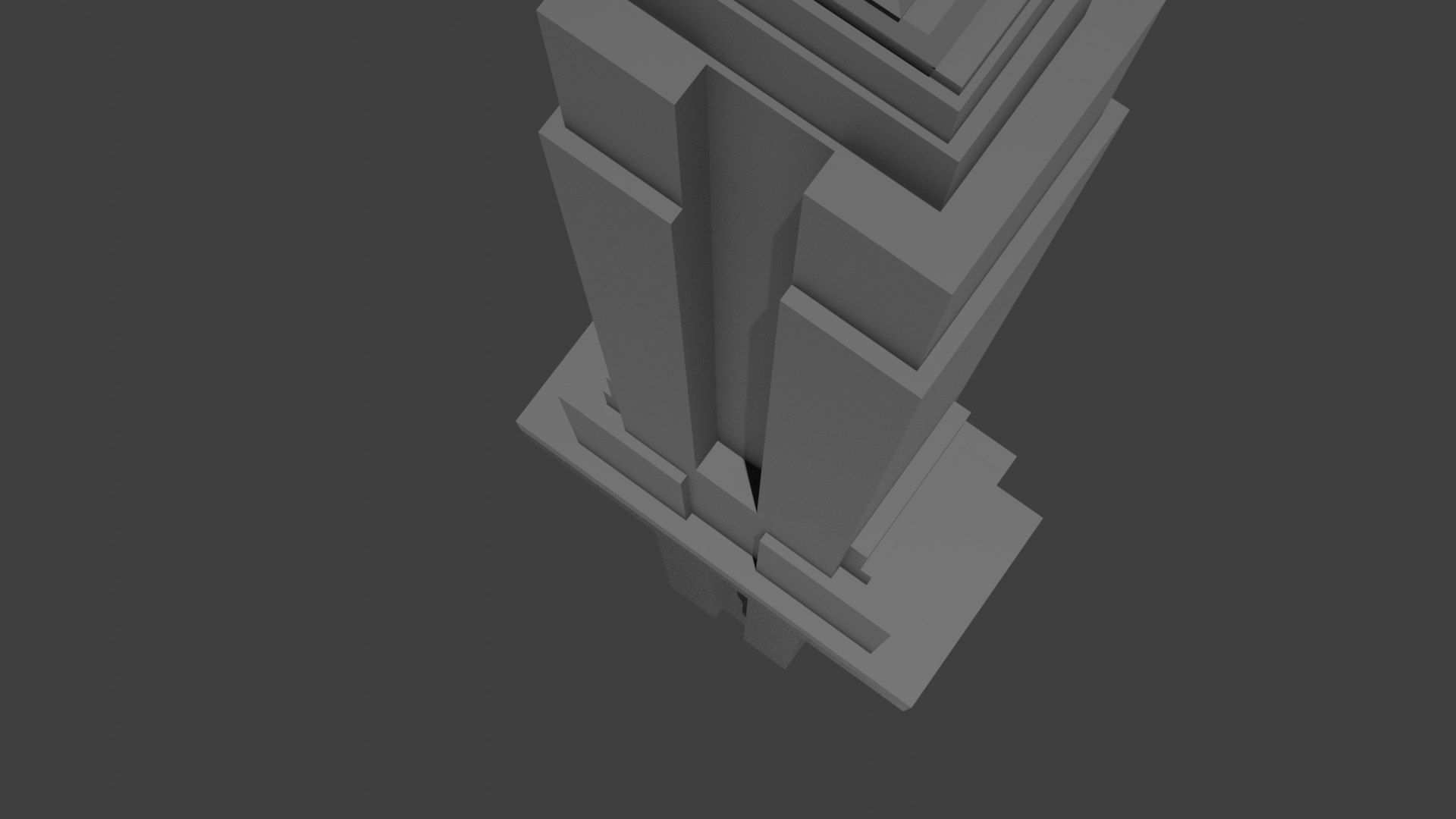 3D Simple Empire State Building Model - TurboSquid 1754562