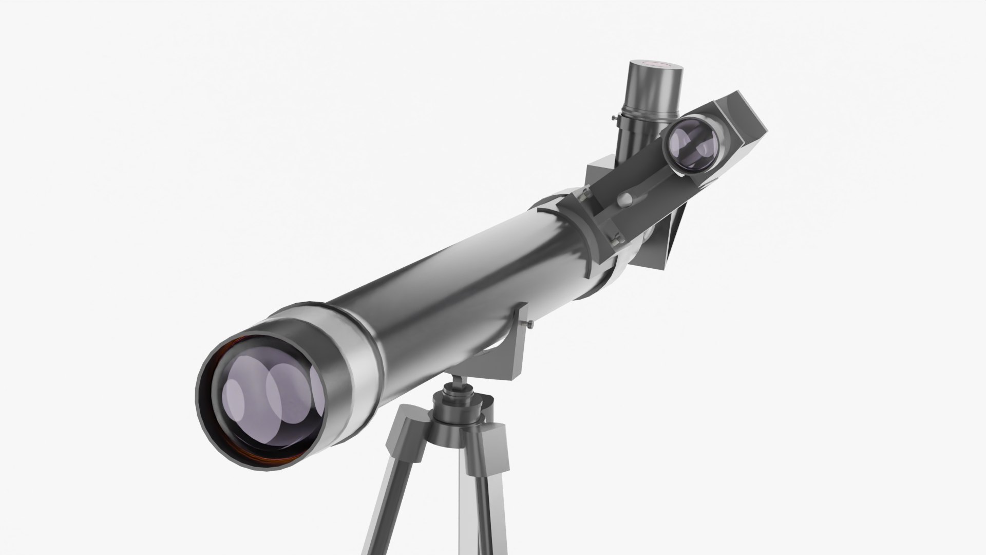 3D Optical Telescope Model - TurboSquid 2263431