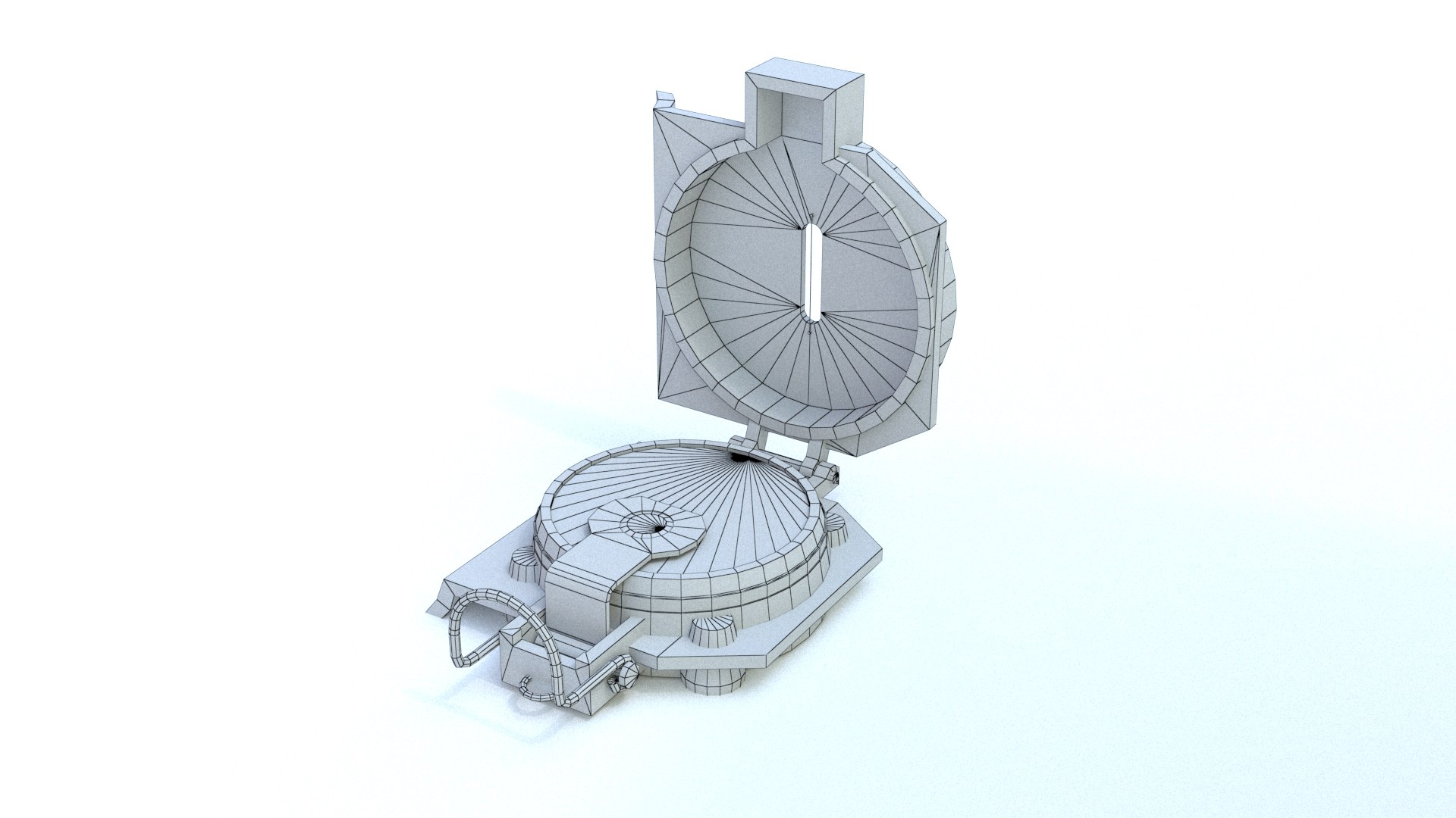 Compass Military 3D Model - TurboSquid 1173597