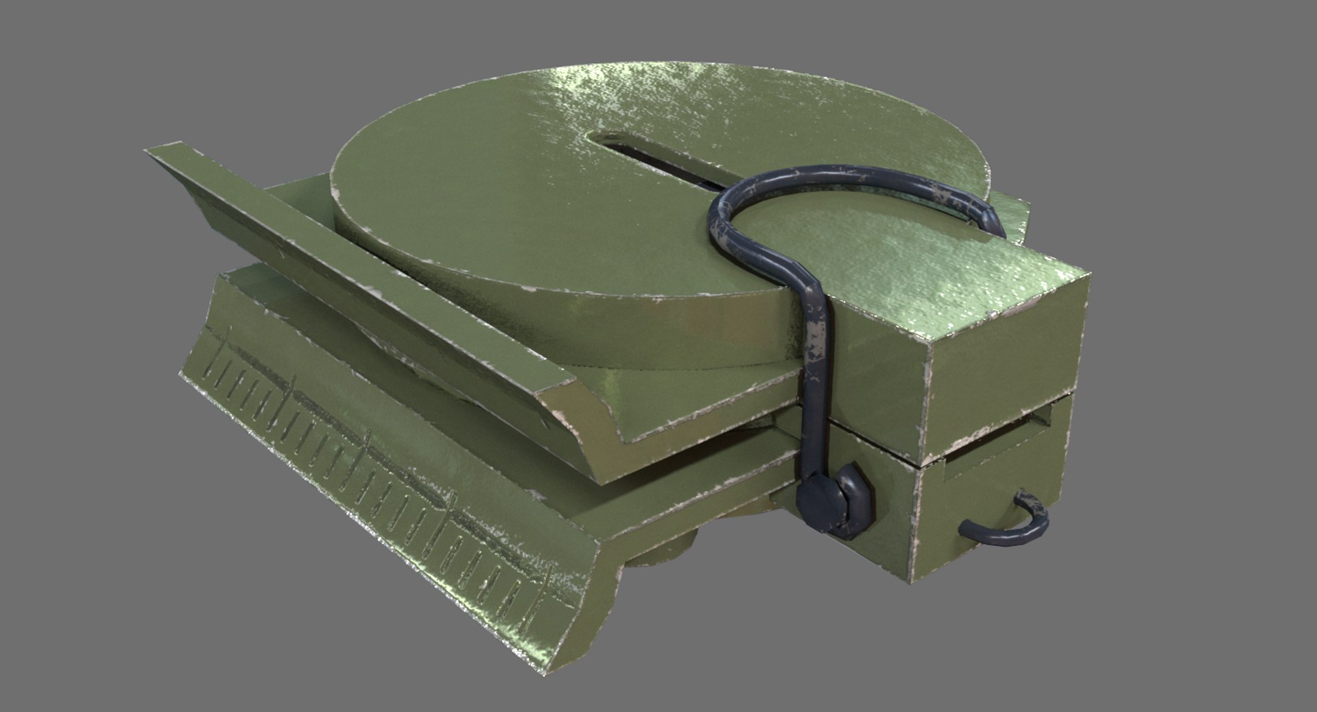 Compass Military 3D Model - TurboSquid 1173597