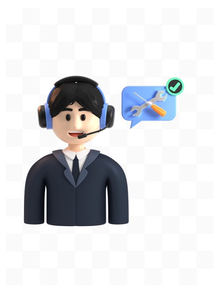 modelo 3d Customer support - TurboSquid 2028905