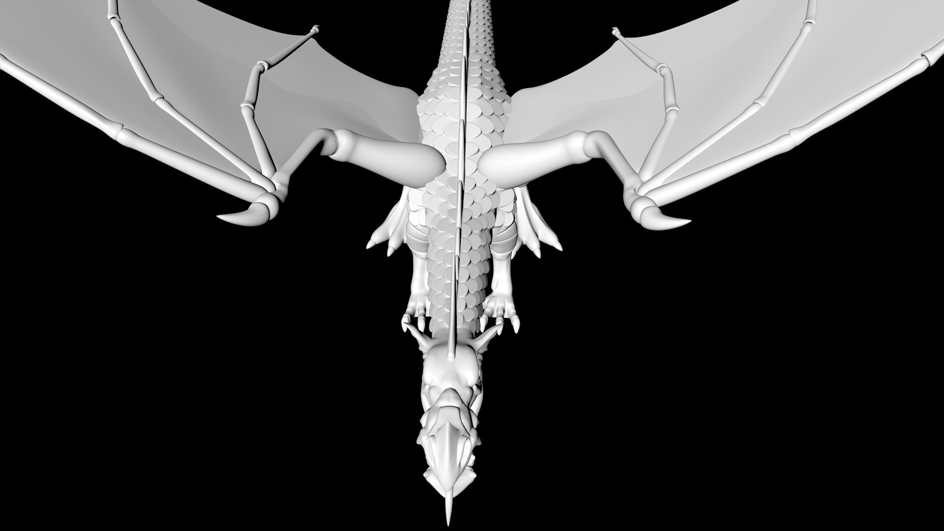 Flying Dragon 3D Model - TurboSquid 1752684