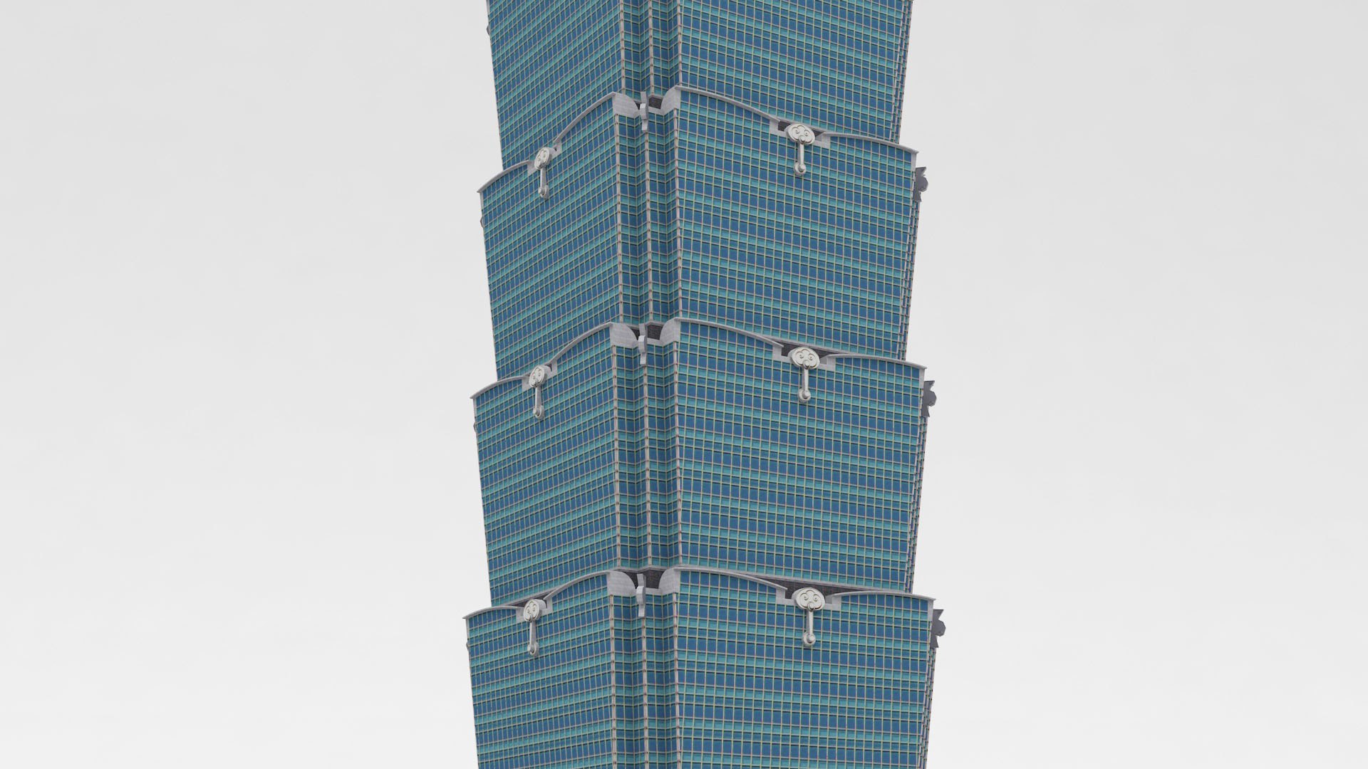 Taipei 101 3D Model - TurboSquid 2105326