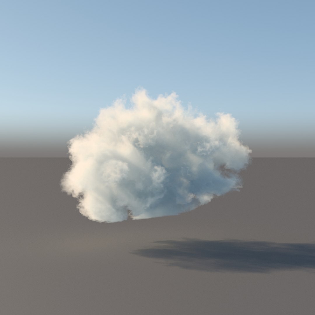 3d Model Volumetric Cloud