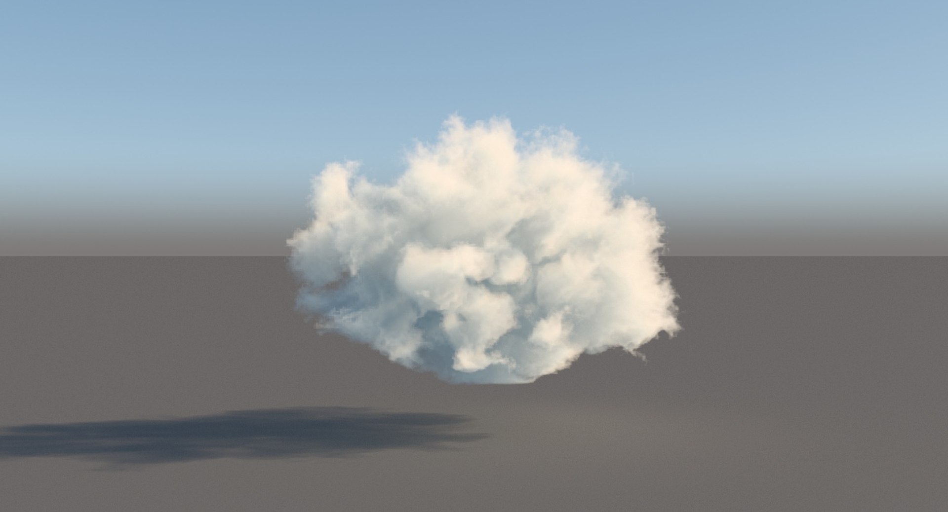 3d Model Volumetric Cloud