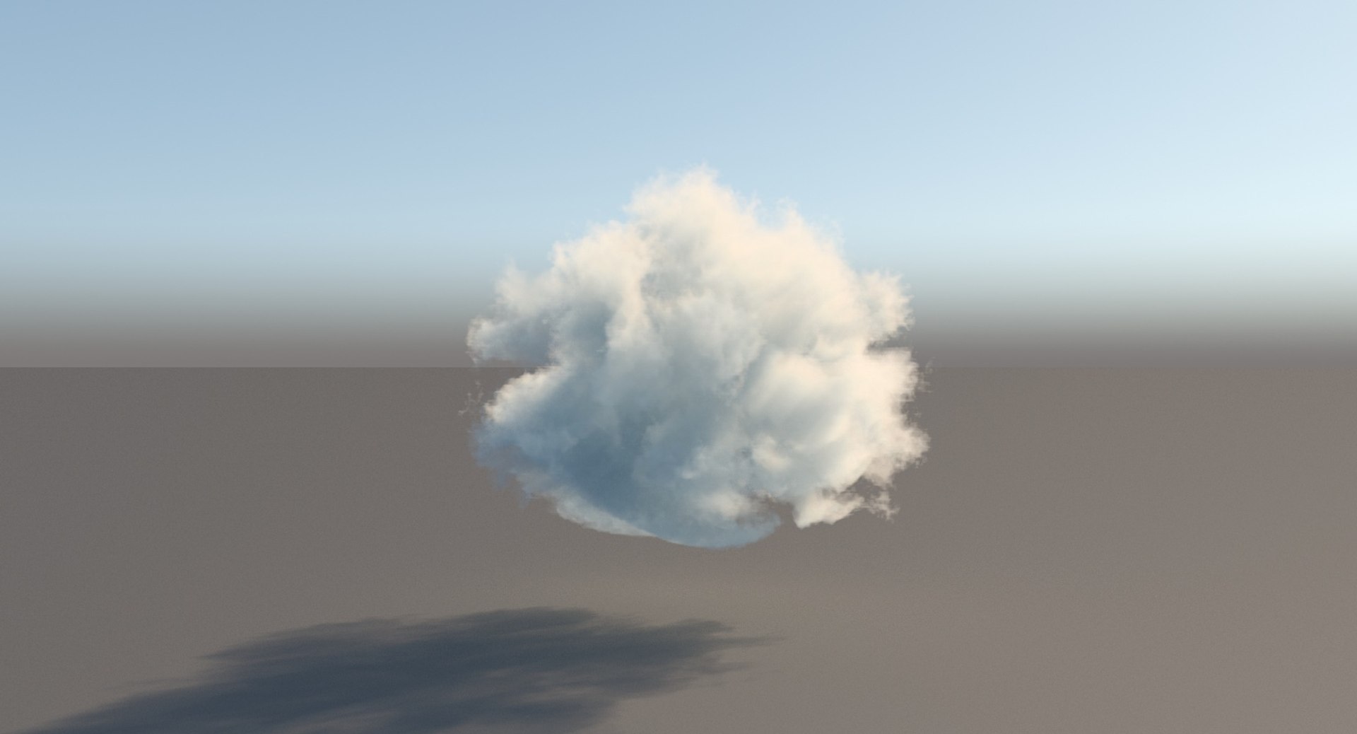 3d Model Volumetric Cloud