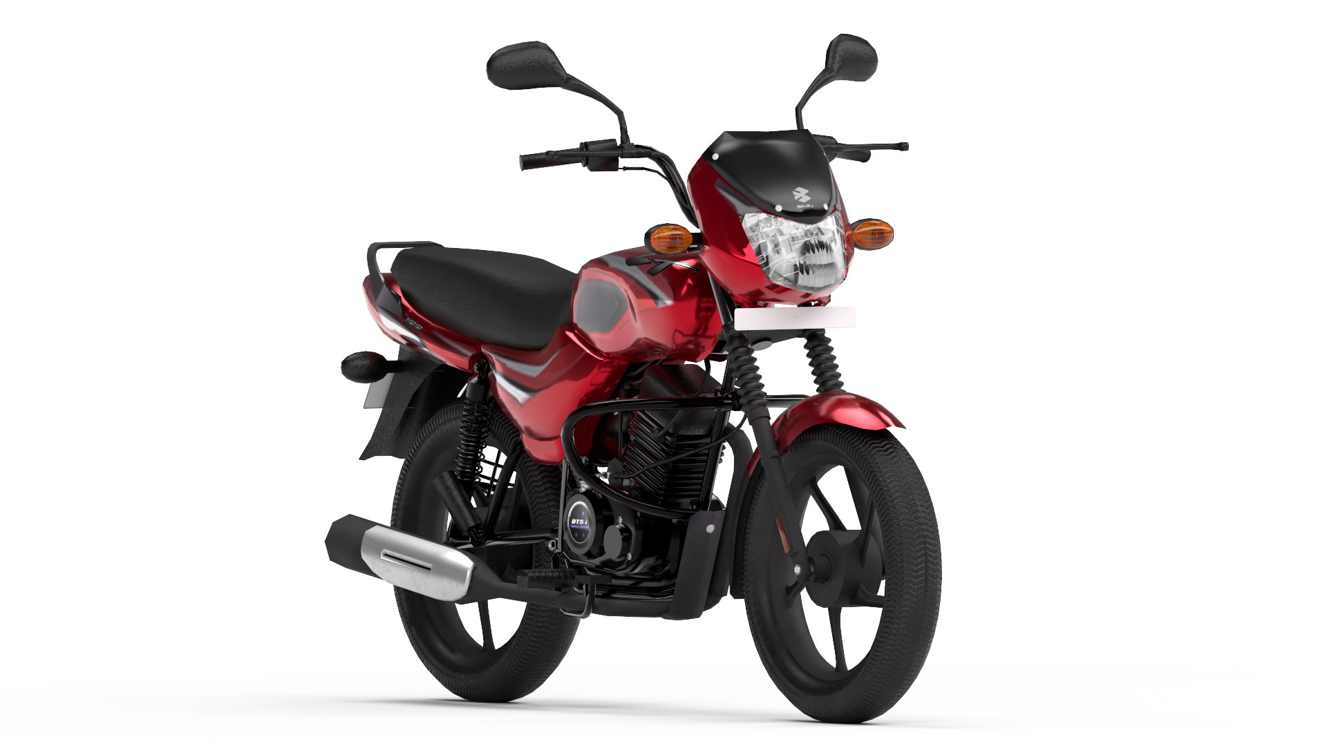 Bajaj CT 100 model - TurboSquid 1883449