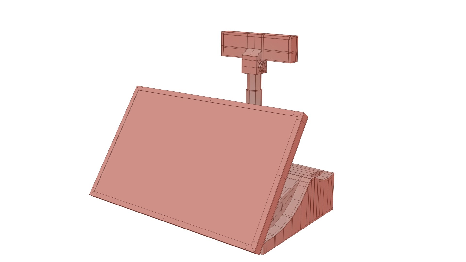 3D Pos Machine Cashier Model - TurboSquid 1662772