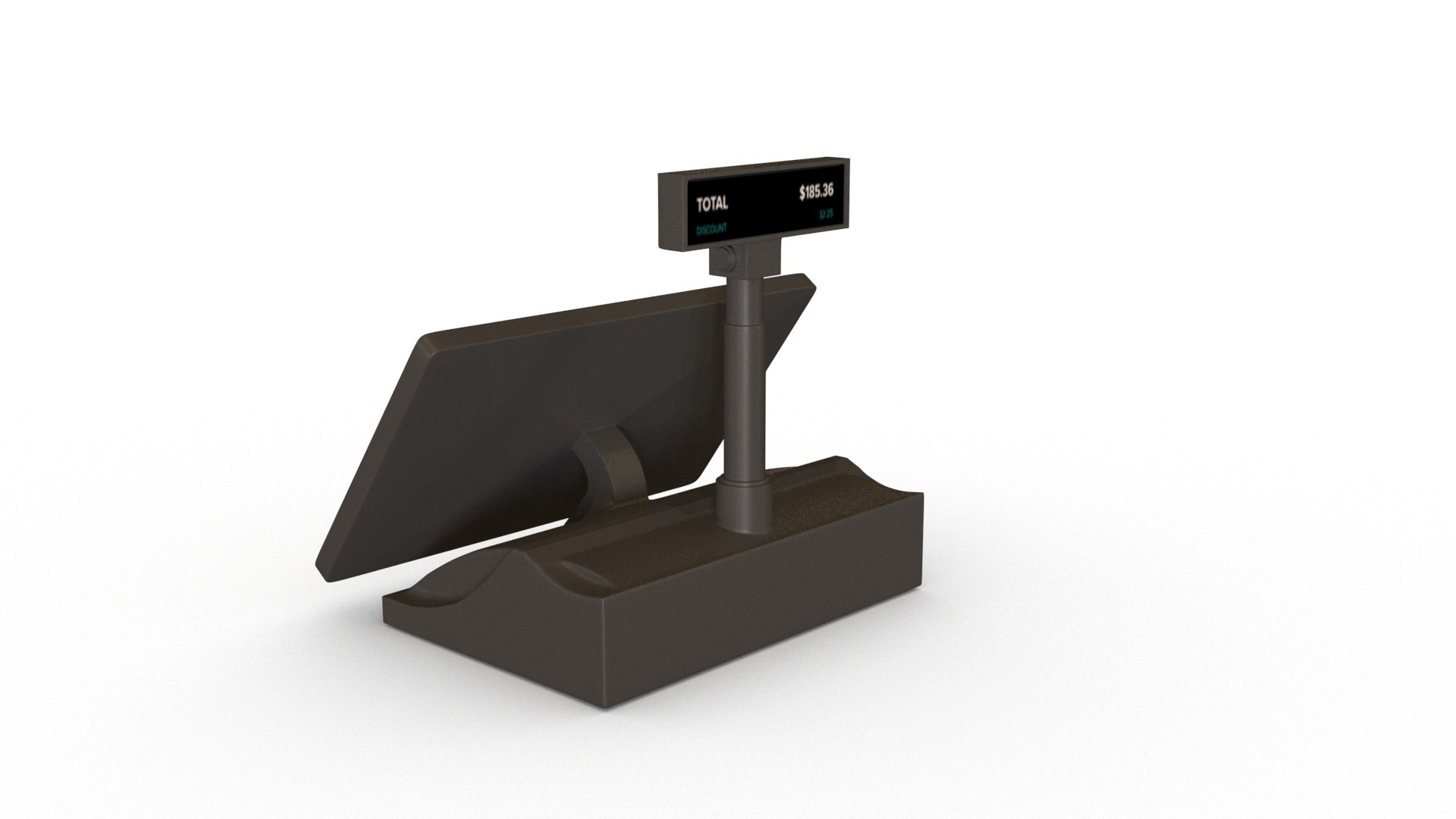 3D Pos Machine Cashier Model - TurboSquid 1662772
