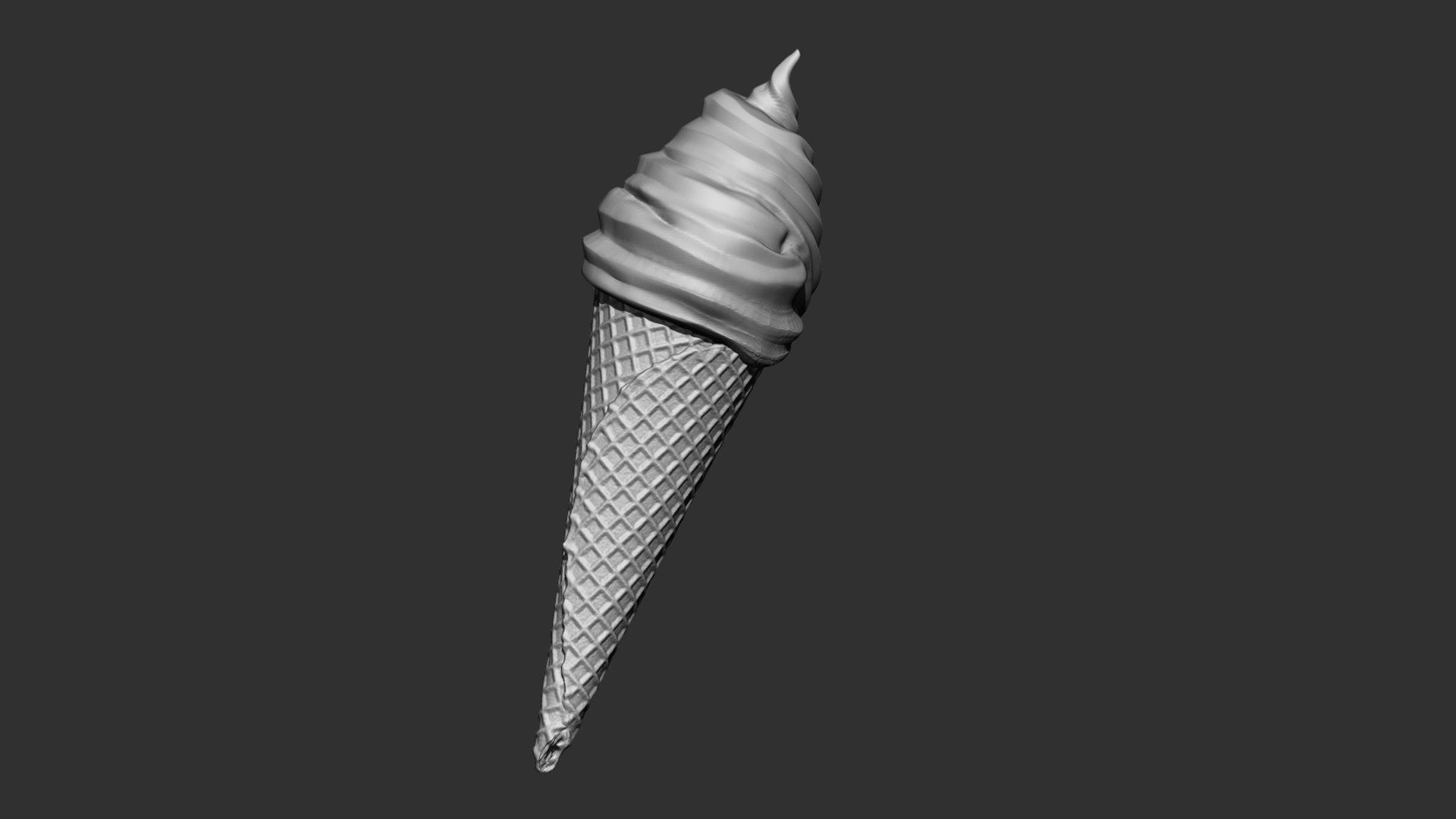 3D Ice Cream Model - TurboSquid 2219092