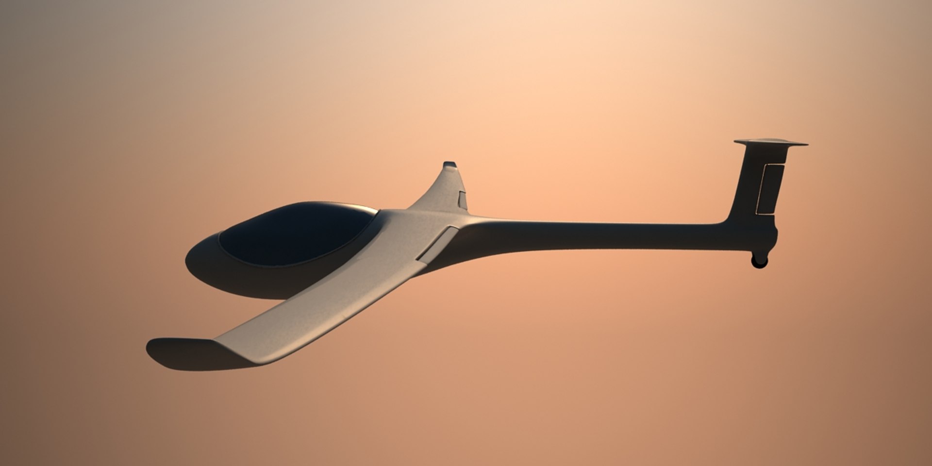 3d Model Glider