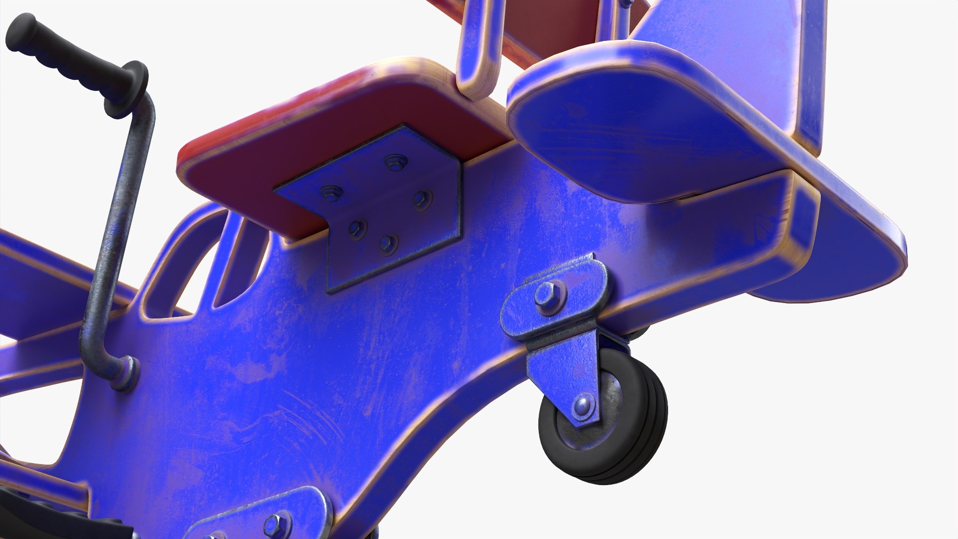 3D Spring Rocking Plane Model - TurboSquid 1856896