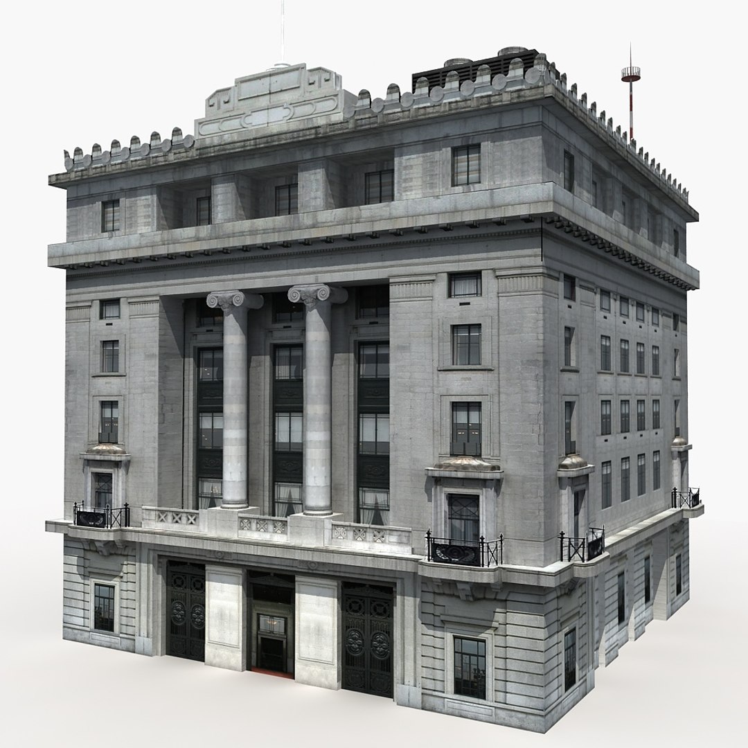 European building 3D model - TurboSquid 1515119
