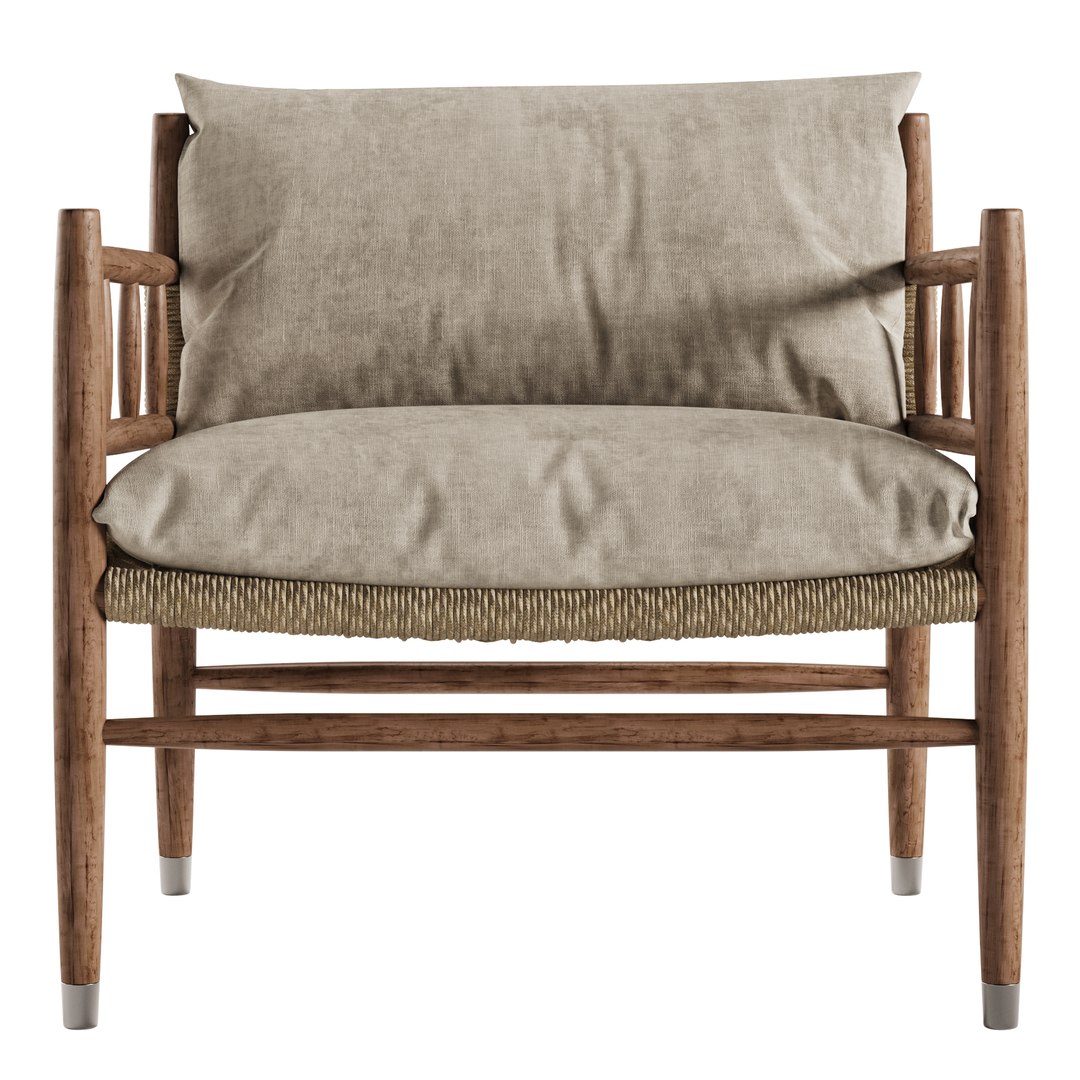 Flexform Lee Armchair 3D Model - TurboSquid 2277440