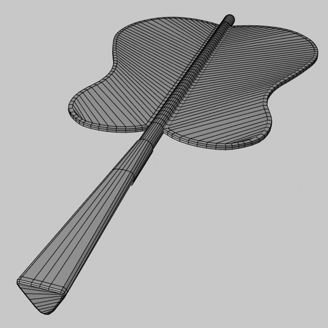 3d Densen War Fan Model