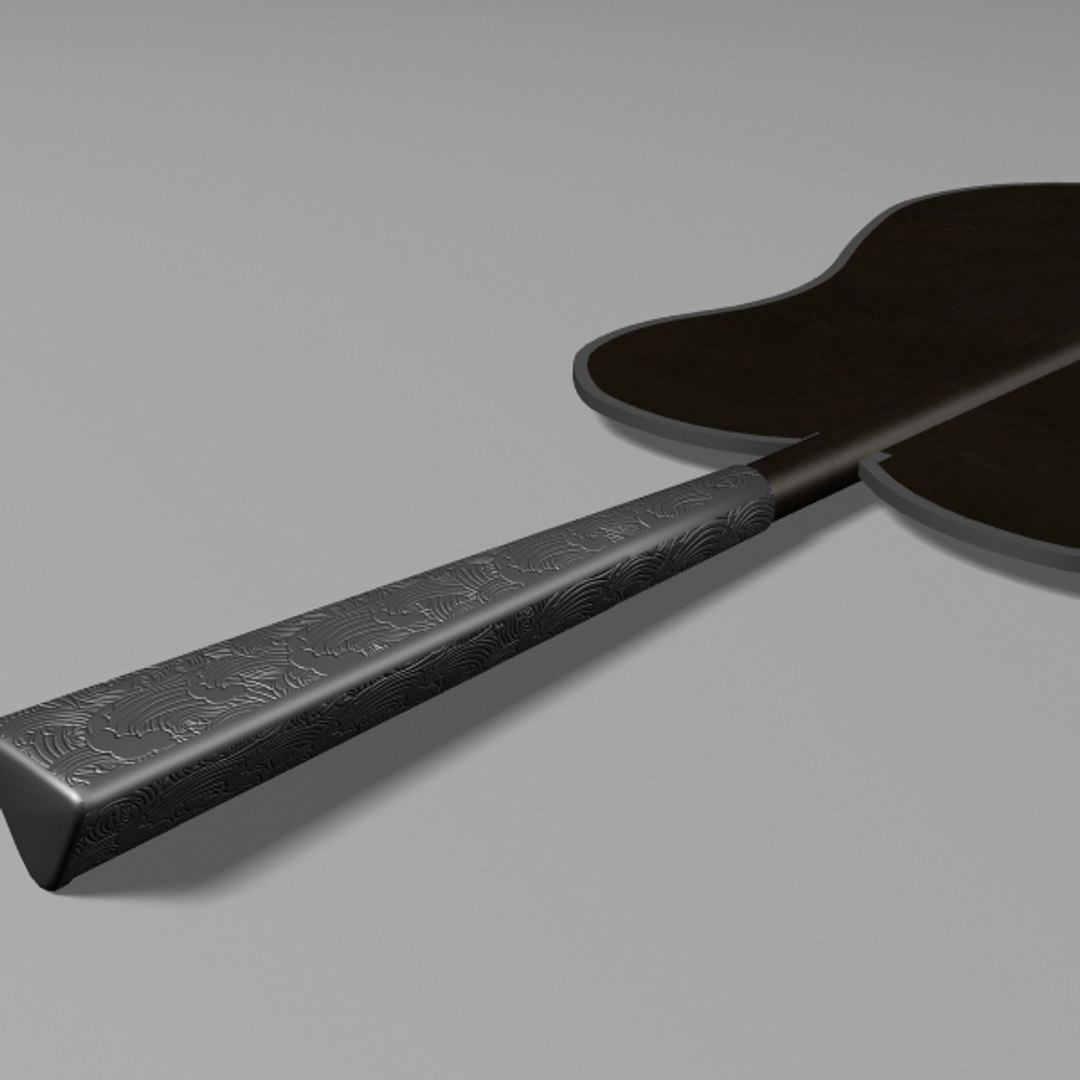 3d Densen War Fan Model