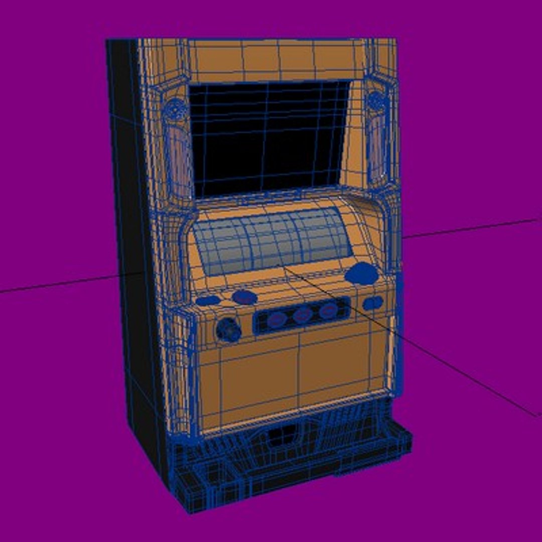 3d Slot Machine Model