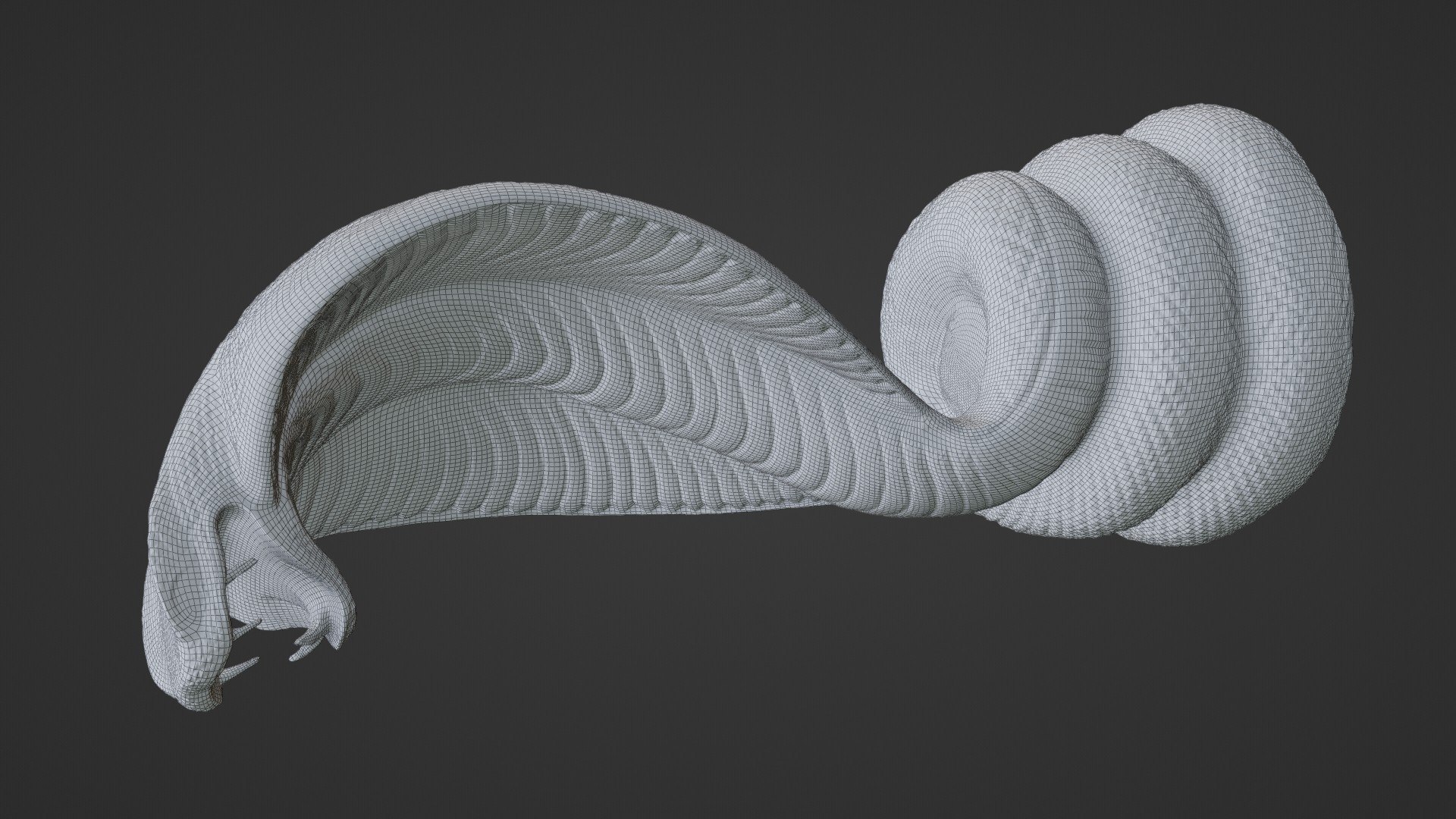 Wooden Snake figurine 3D model - TurboSquid 2039708