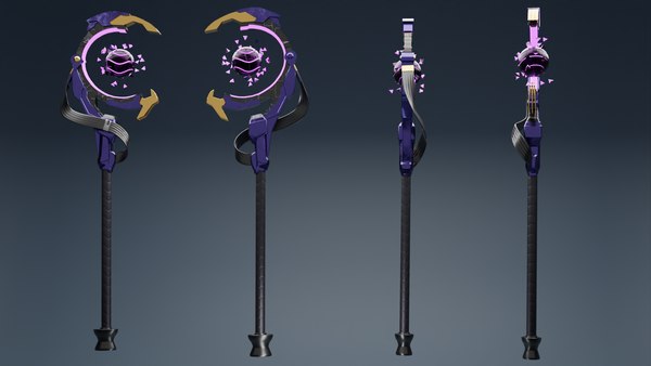 Ramattras Staff - Overwatch 2 3D 모델 - TurboSquid 1988650