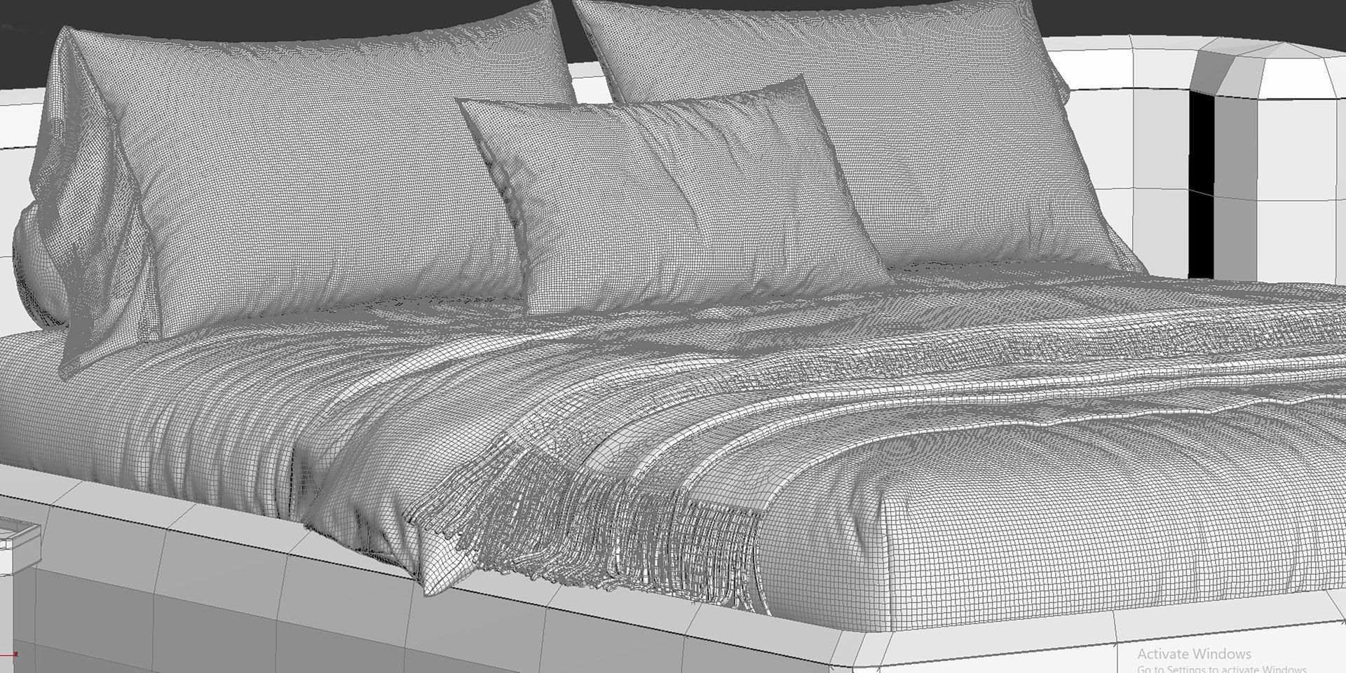 CLARA Bed By BAXTER 3D - TurboSquid 2125636