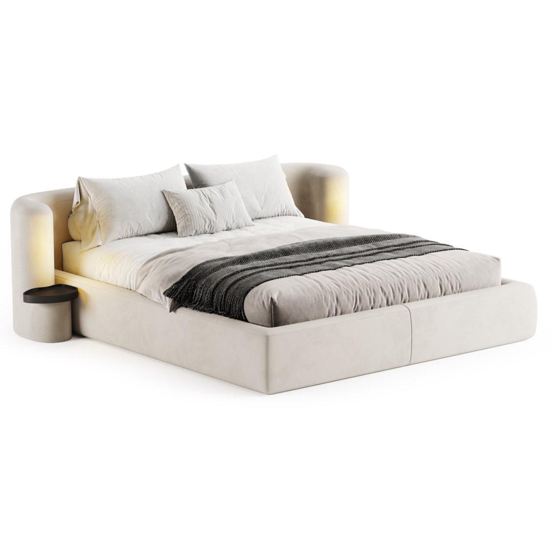 CLARA Bed By BAXTER 3D - TurboSquid 2125636