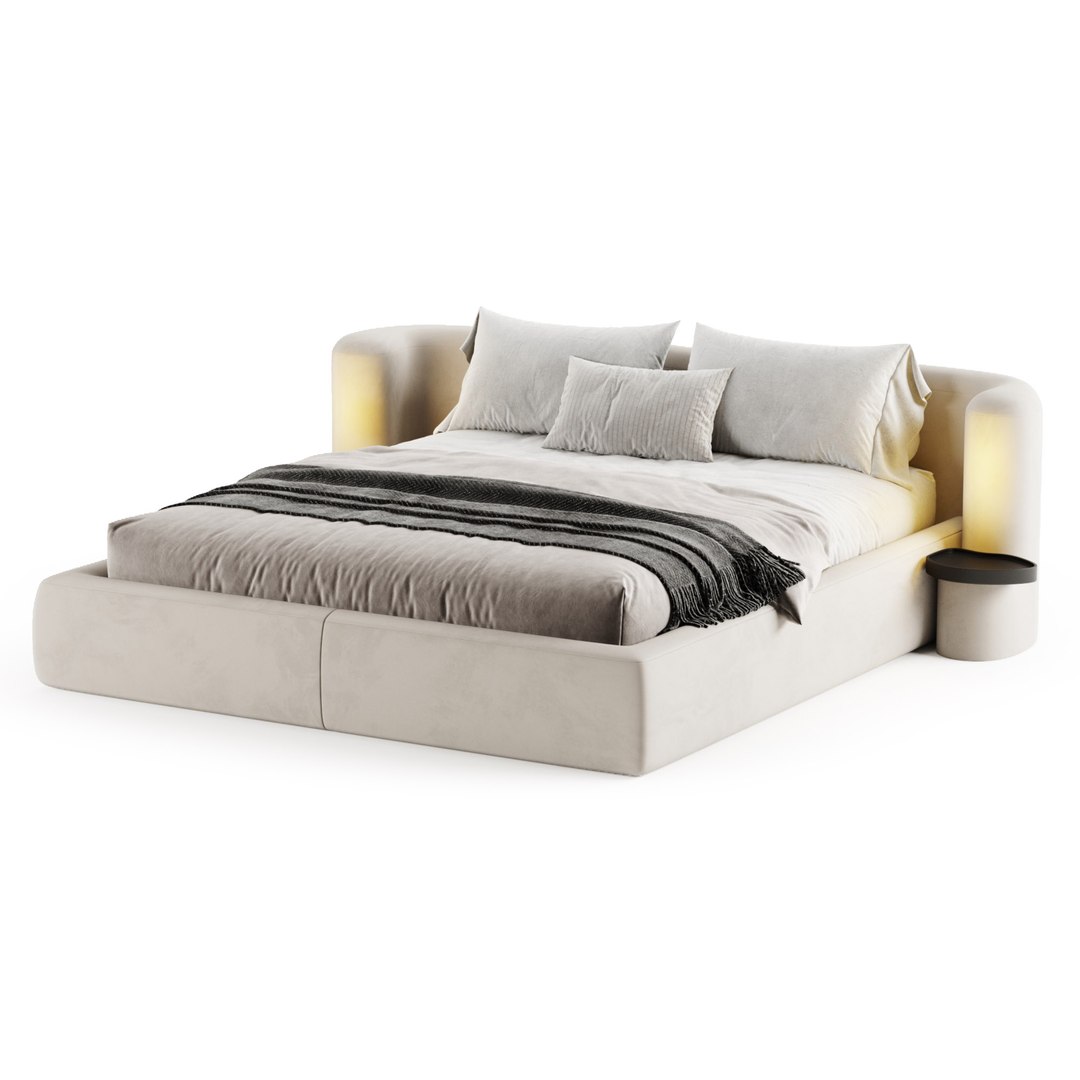 CLARA Bed By BAXTER 3D - TurboSquid 2125636