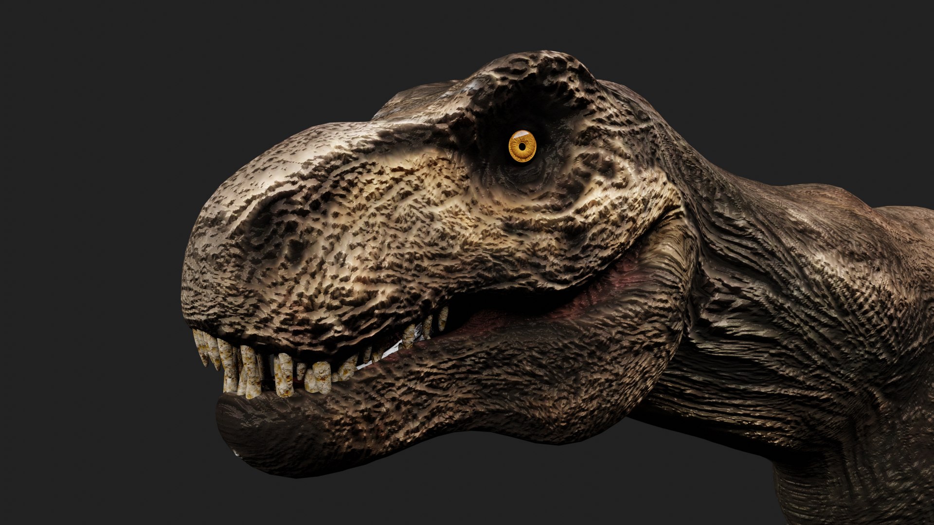 Tyrannosaurus Rex Animated Rigged 3D - TurboSquid 2036033