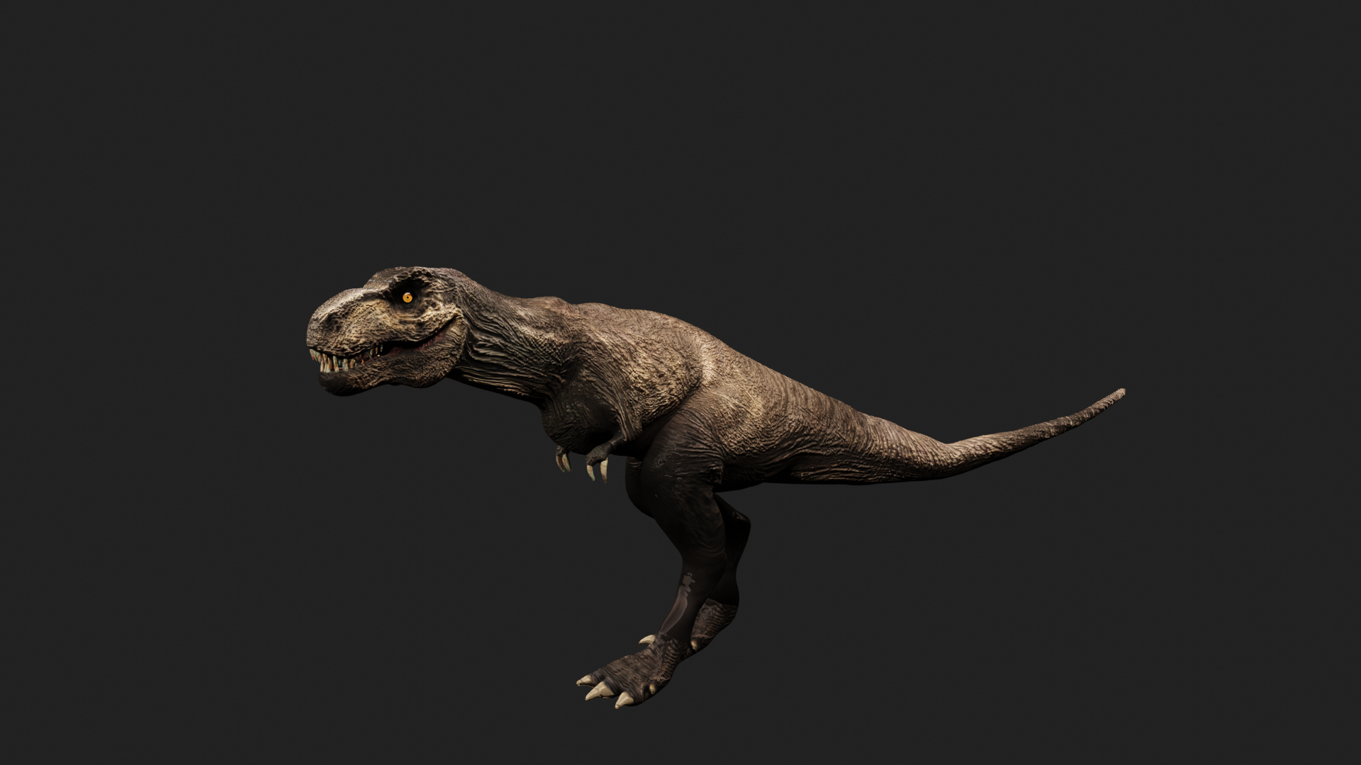 Tyrannosaurus Rex Animated Rigged 3D - TurboSquid 2036033