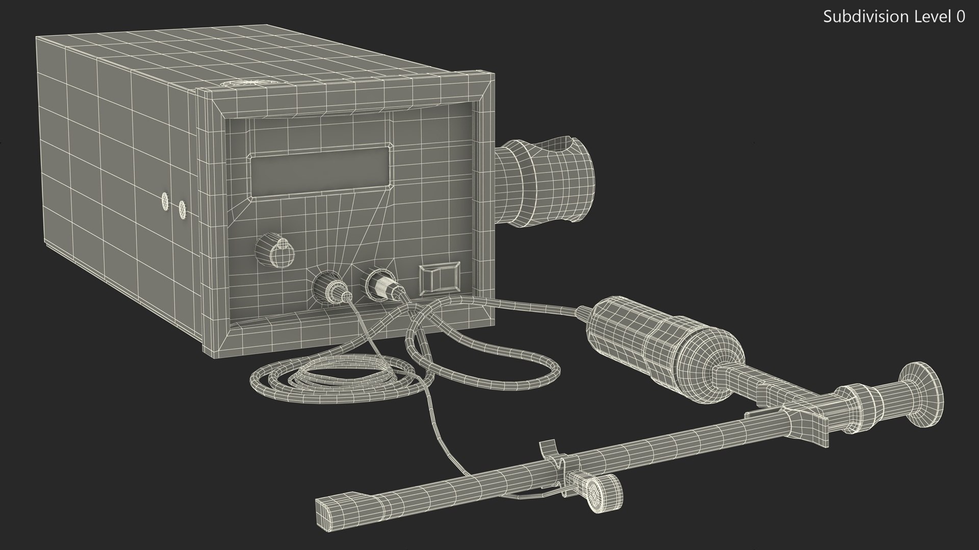 3D Laryngeal LED Stroboscope Diagnostic System - TurboSquid 2428159