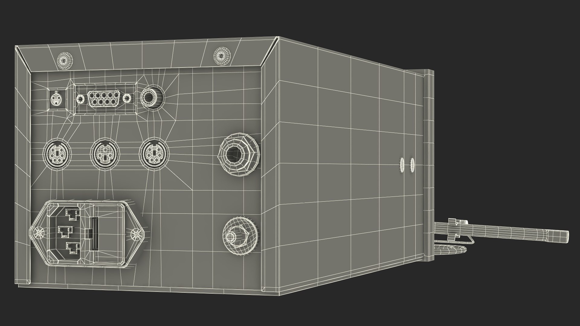 3D Laryngeal LED Stroboscope Diagnostic System - TurboSquid 2428159