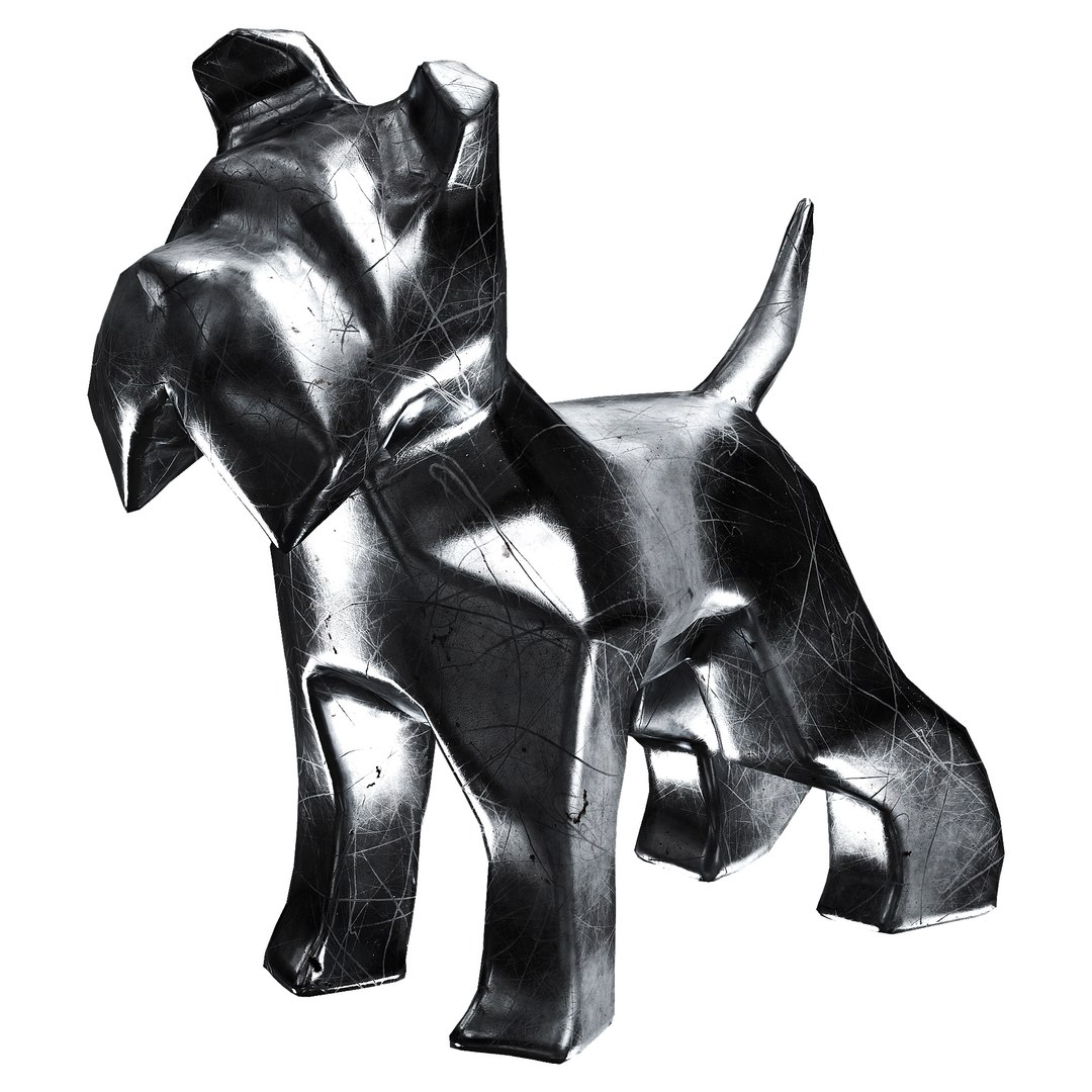 3D Schnauzer Dog Model - TurboSquid 2339208