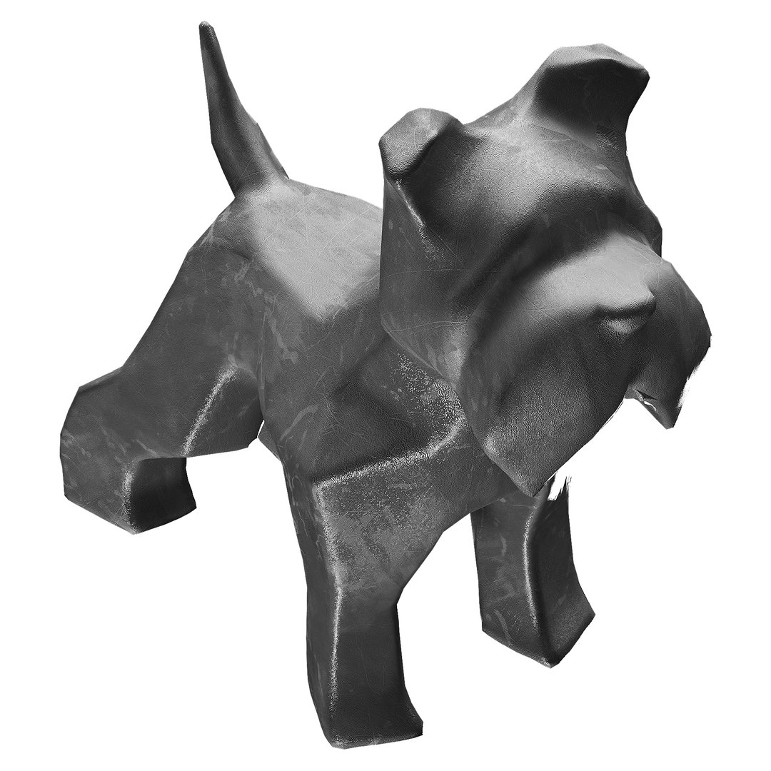 3D Schnauzer Dog Model - TurboSquid 2339208
