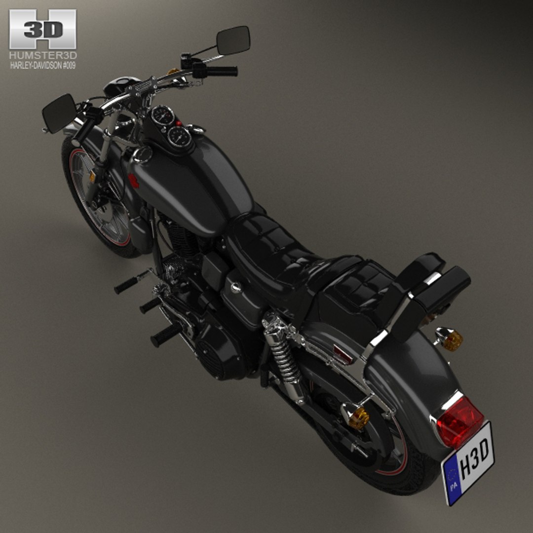 3D harley davidson harley-davidson model - TurboSquid 1234987