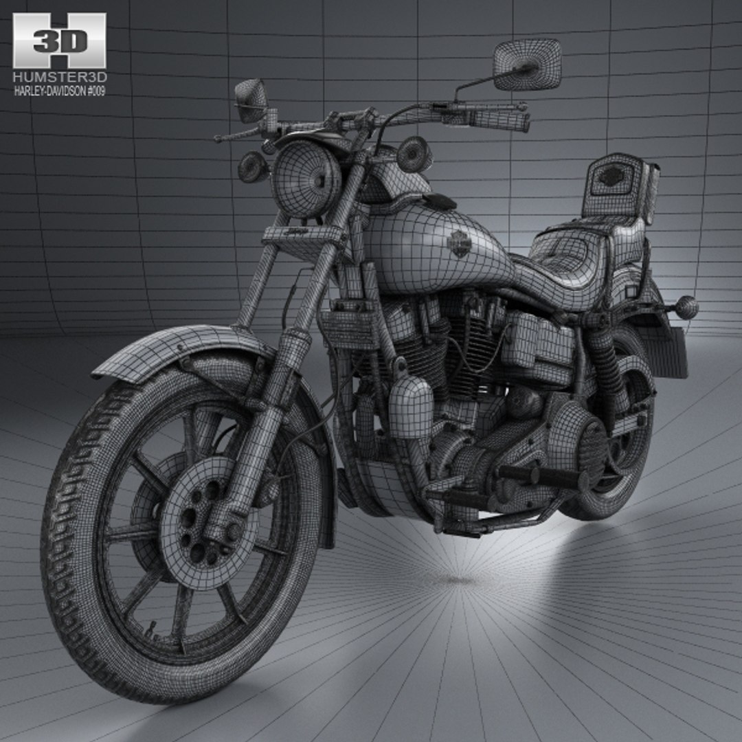 3D harley davidson harley-davidson model - TurboSquid 1234987